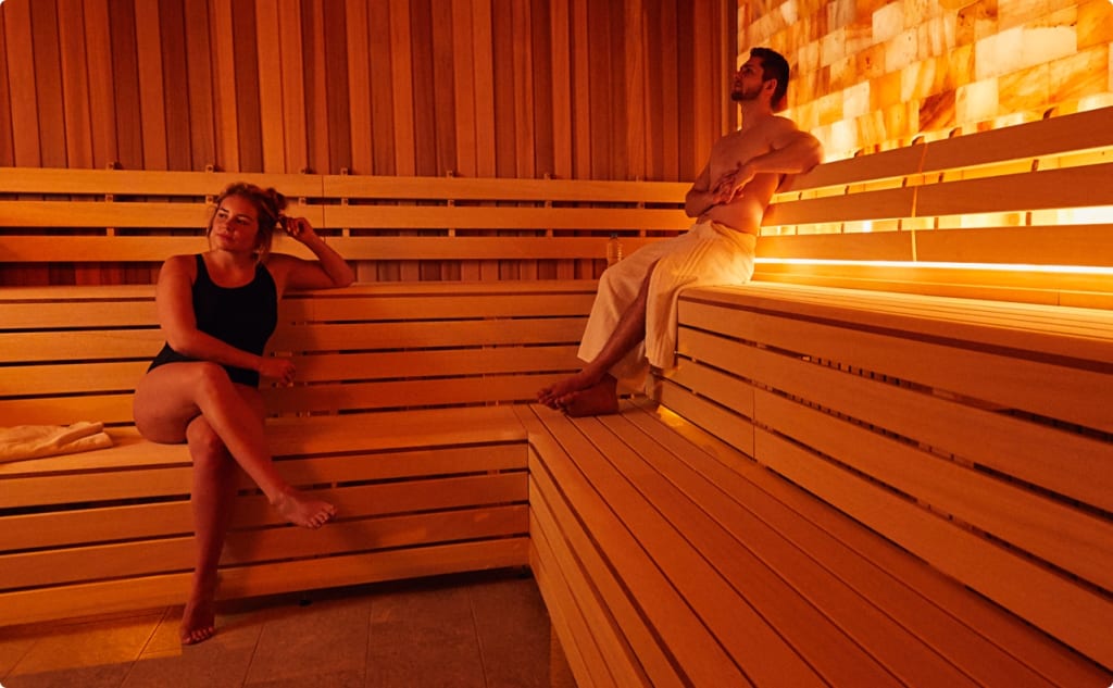 Gym with Spa in Colchester | Sauna & Steam Room | David Lloyd Clubs